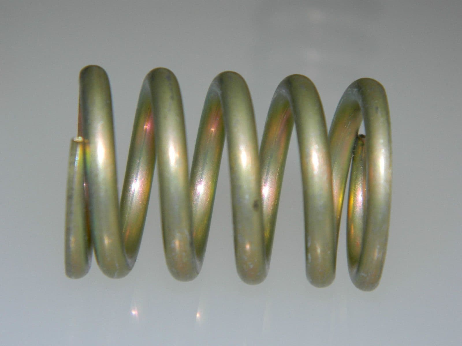 2 x Helical Compression Springs Steel Diameter 24mm Length 34mm D2