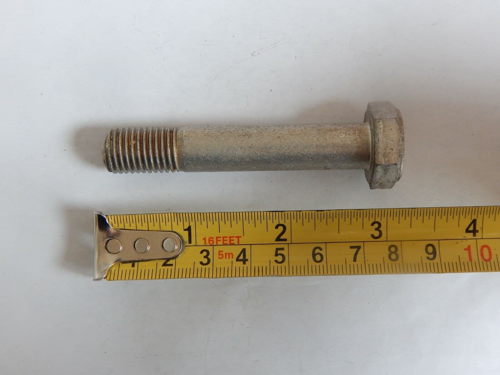 2 x Steel Hex Head Aircraft Bolts 1/2" BSF 2 0" Grip A25-20N D3