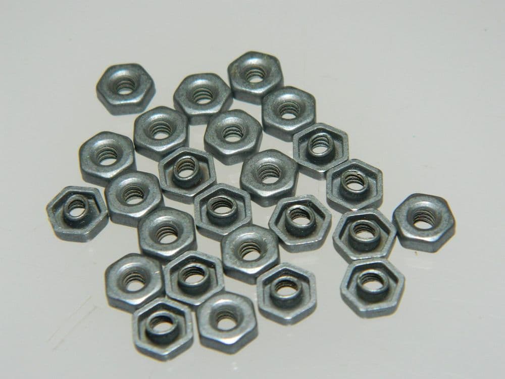 25 x 4-40" UNC Nuts Locking Six Point Kaynar Aircraft Style Part AS8601 ...