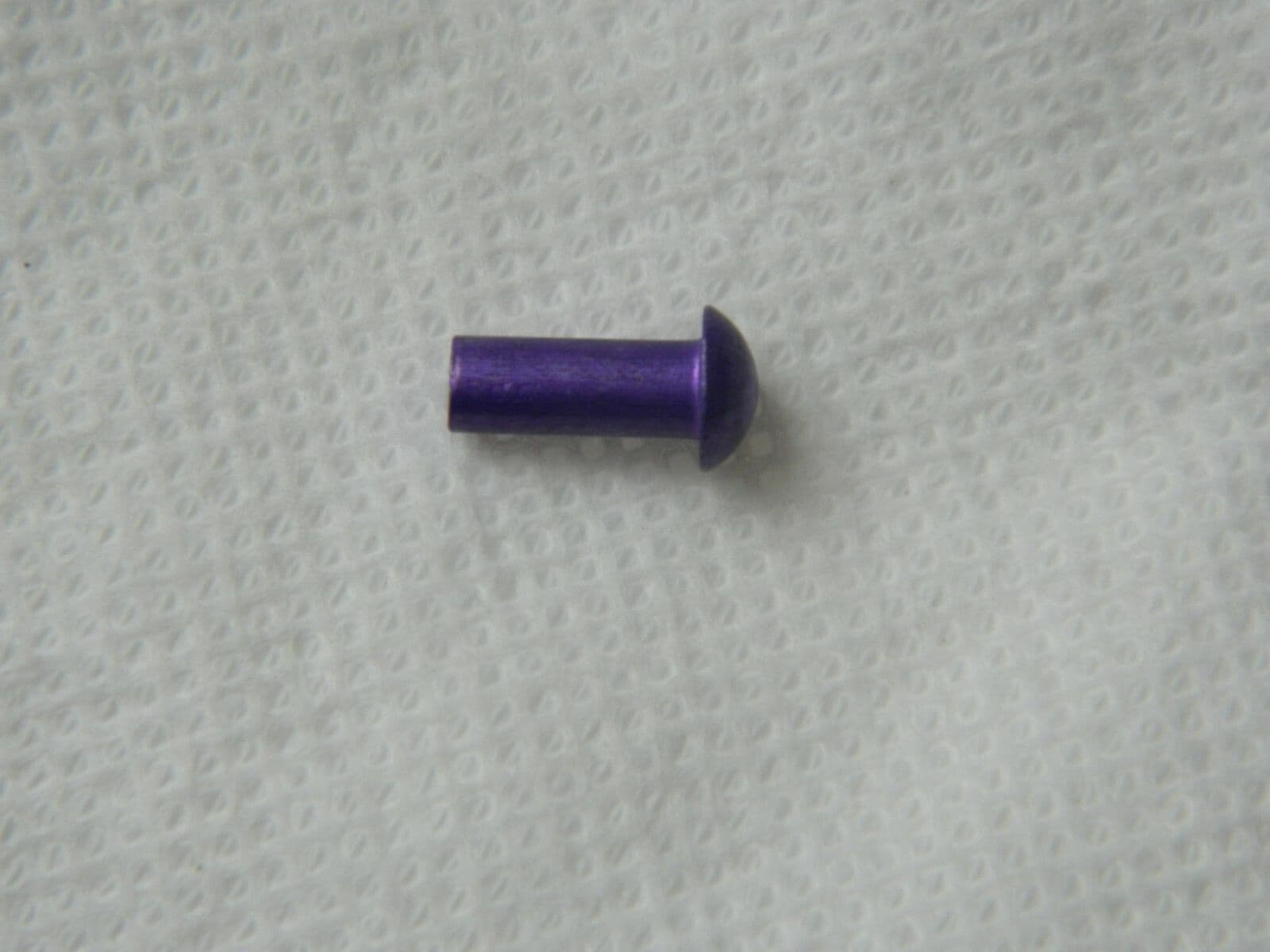 25 x Light Alloy Snap Head Aircraft Rivets Violet 1/8" Diam SP80-405 1R10B