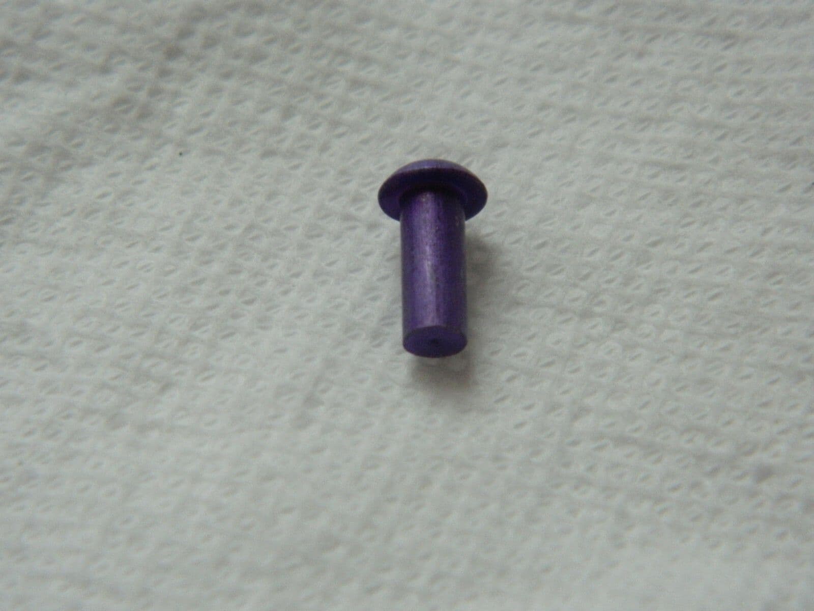 25 x Light Alloy Snap Head Aircraft Rivets Violet 1/8" Diam SP80-405 1R10B