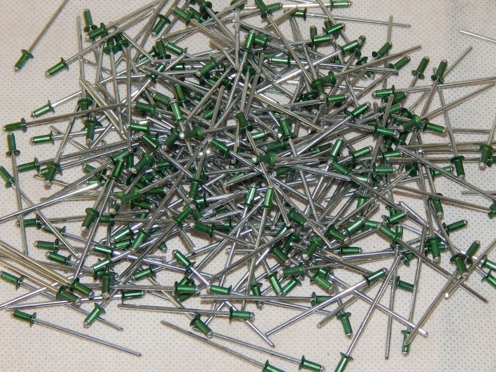 250 x Rivets CSK Light Alloy 3/32" Diameter AGS4718-303BH M20A2