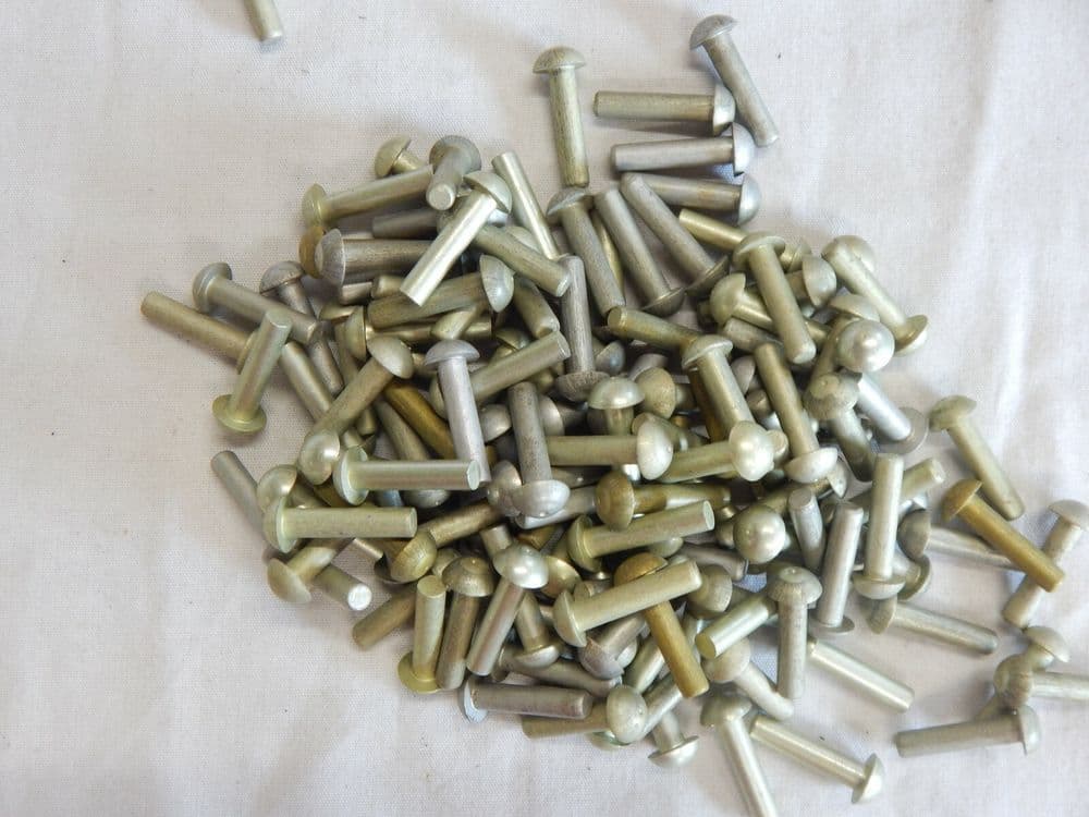 4oz Round Head Solid Aluminium Rivets 5/32" Diam AN430-AD5-11 GR3B-18