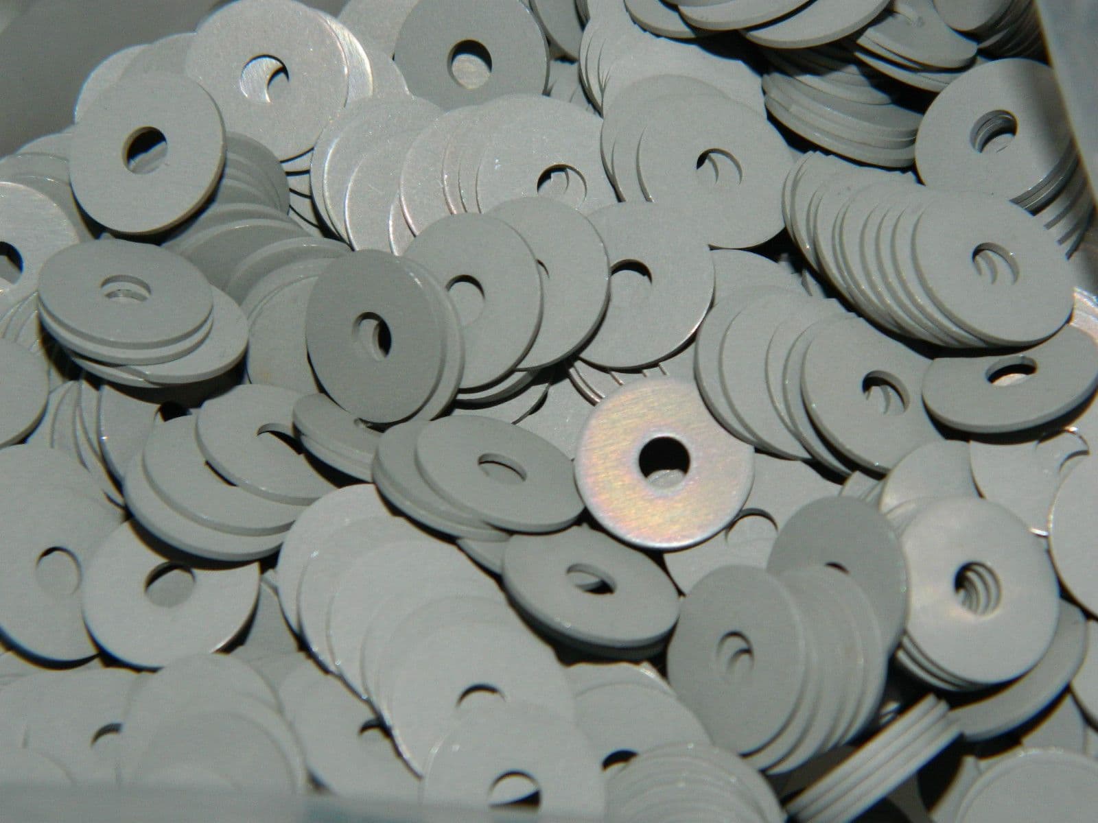 4oz x Rivet Burr Washers Aluminium Inside Diameter 1/8" Part SP58-C S15