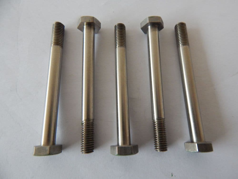 5 x 1/4" BSF Bolt Hex Head Stainless Steel Length 2 1/2" V27