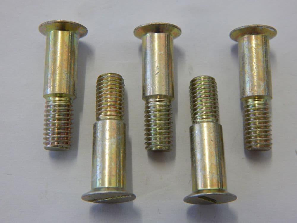 5 x 1/4" BSF Bolts Slotted CSK Shouldered Length 1" SL5089-6ER2 V30