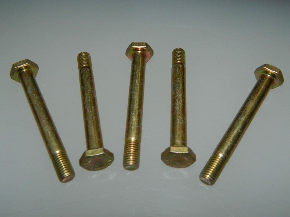 5 x 1/4" UNF Bolts Hex Head Steel Length 2 1/8" Part NAS6604-27 R6