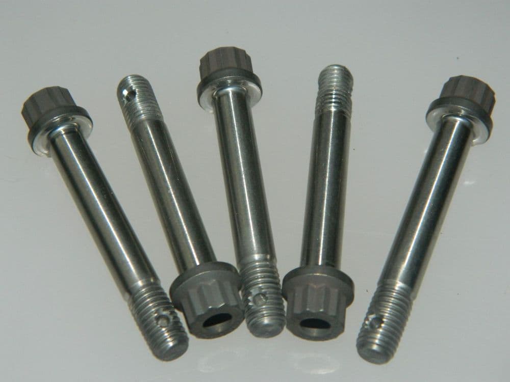 5 x 1/4" UNF Double Hex Head Bolt Drilled Length 1 11/16" ST3M571-4D-20 P6