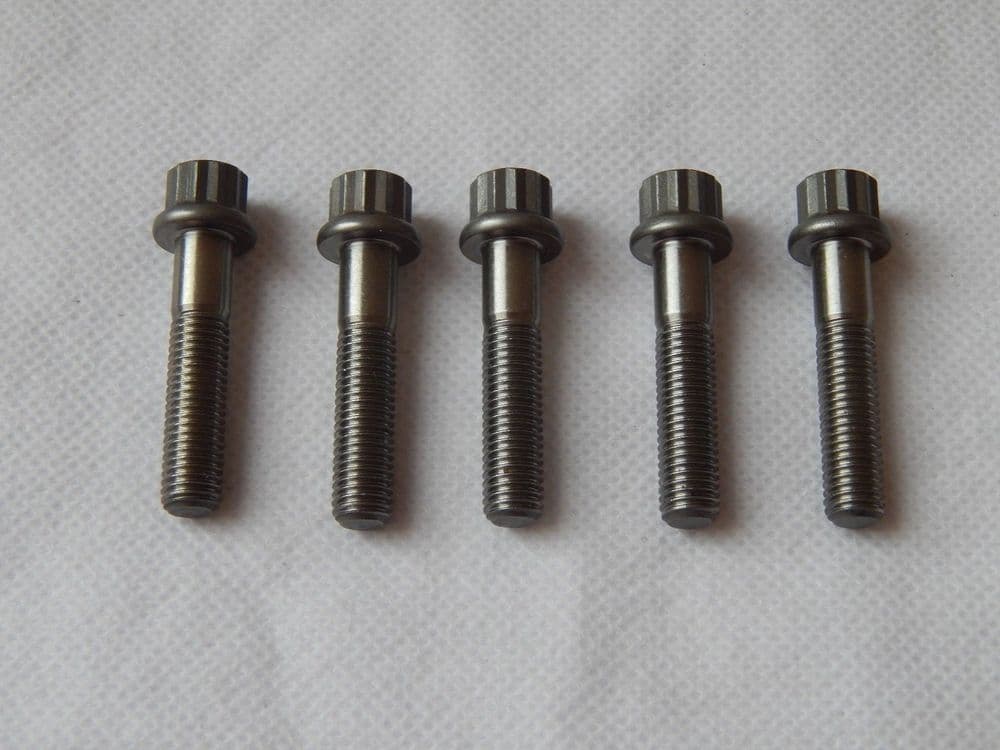 5 x 1/4" UNF Double Hex Head Bolt Steel Length 1 1/2" Part No AS 21019 A9