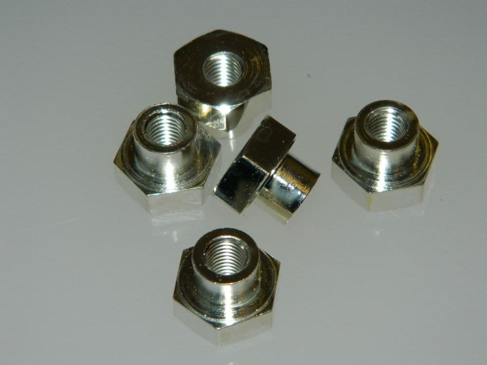 5 x 1/4" UNF Nuts Special Steel Thickness 7/16" CN1B-15