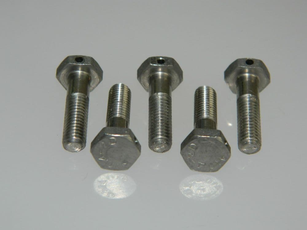 5 x 10-32 UNF Bolts Hex Head Stainless Steel Length 11/16" Part A104-2D Q14