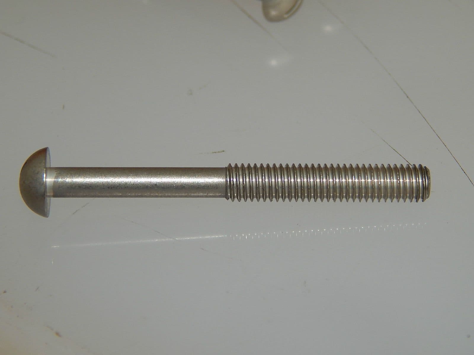 5 x 10-32 UNF Captive Screws Slotted Mushroom Head Steel Length 1 7/8" D1