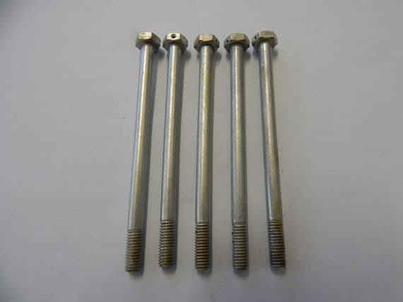 5 x 10-32 UNF Hex Head Steel Bolts 2 7/8" Long Part A25-25C V30