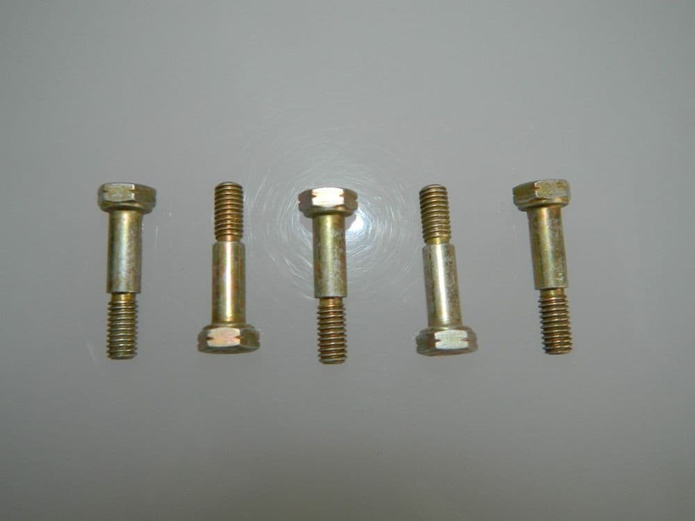 5 x 2BA Bolts Hex Head Steel Length 7/8" Part SL5090-5CR1 H14