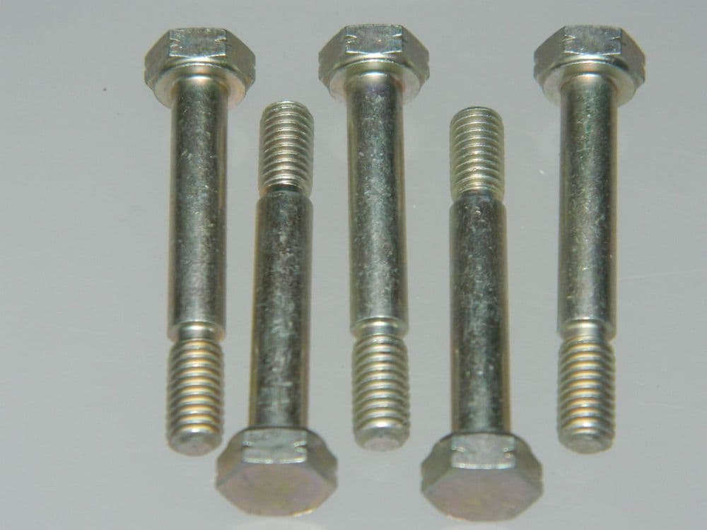 5 x 2BA Bolts Shouldered Steel Hex Head Length 1 5/16" Part SL5090-9CR0 B15