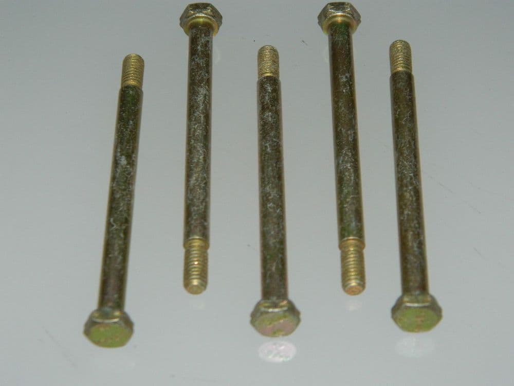 5 x 2BA Bolts Shouldered Steel Hex Head Length 2 11/16" Part SL5090 ...