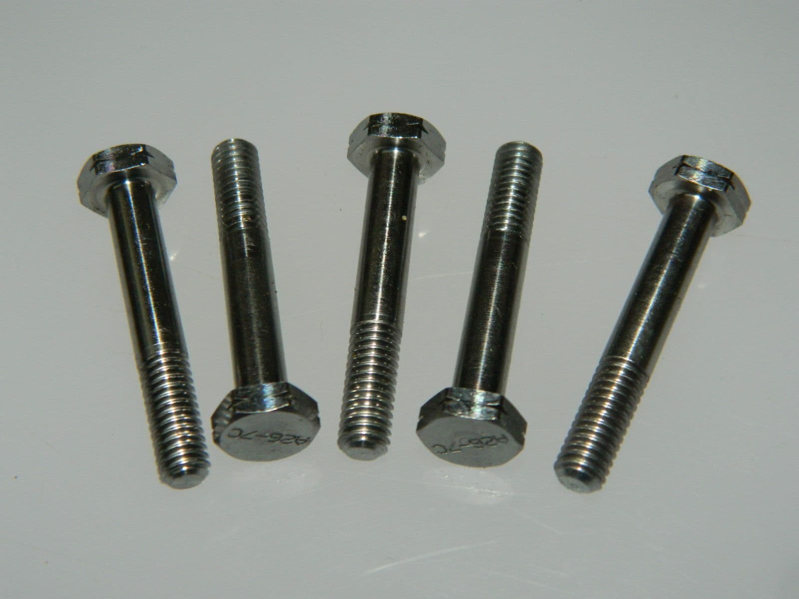 5 x 2BA Stainless Steel Hex Head Bolts Grip Length 0 7& x22; Part A26-7C O5