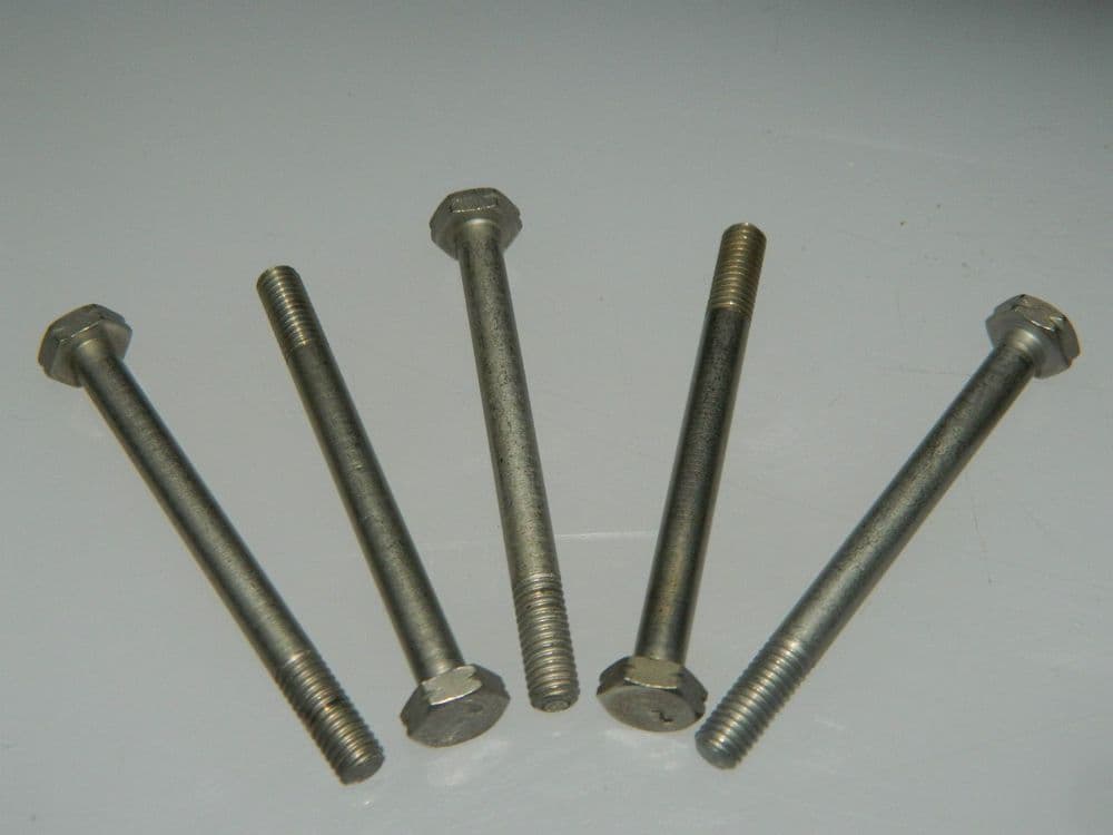 5 x 2BA Stainless Steel Hexagon Head Bolts 2 1/16" Long Part A26-16C A9