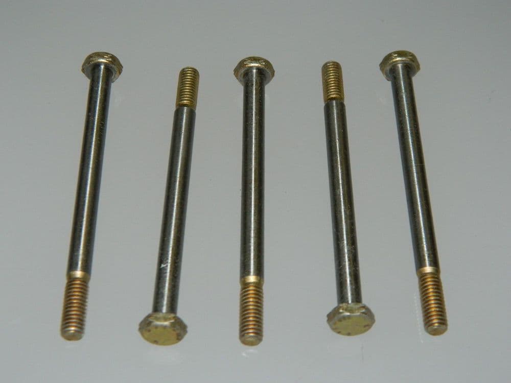 5 x 2BA Steel Hex Head Bolts Length 2 9/16" Part Number A30-21C G3