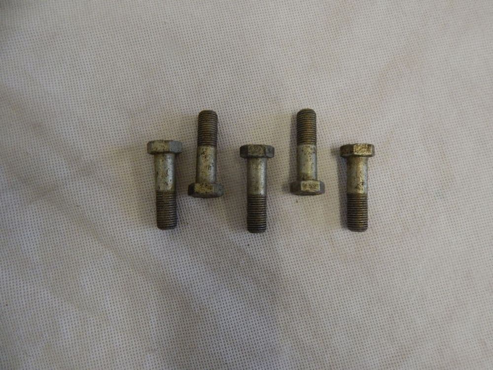 5 x 3/8" UNF Steel Hex Head Bolts Grip 0 6" Part A102-6J N23