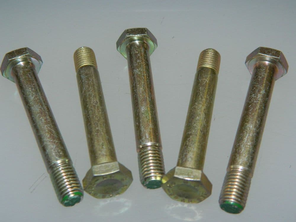 5 x 5/16" UNF Steel Dished Hex Head Bolts Length 2 1/8" NAS6705-26 W16