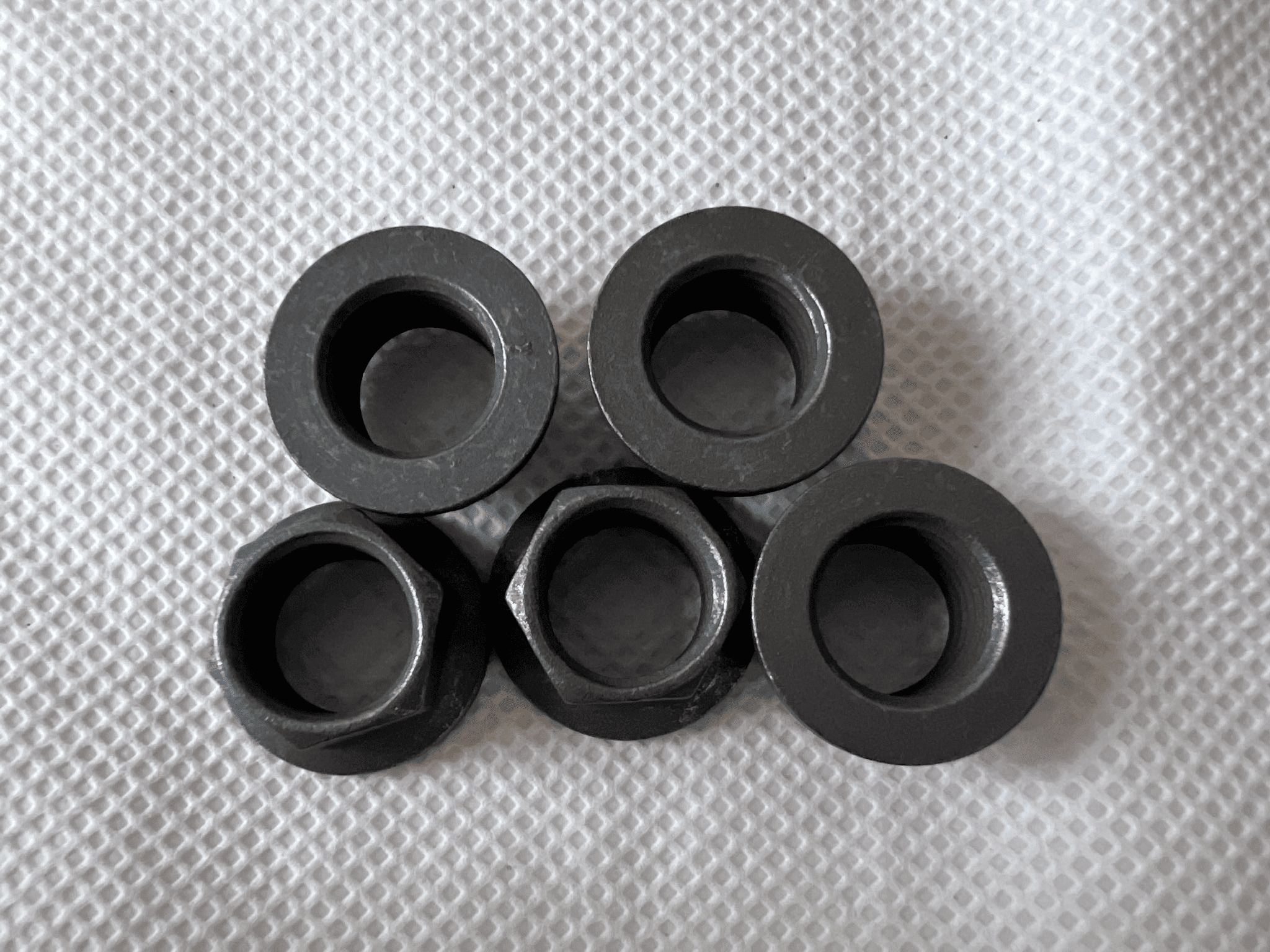 5 x 7/16" UNF Self Locking Nuts Aircraft Cadmium Plated Nuts Part ...