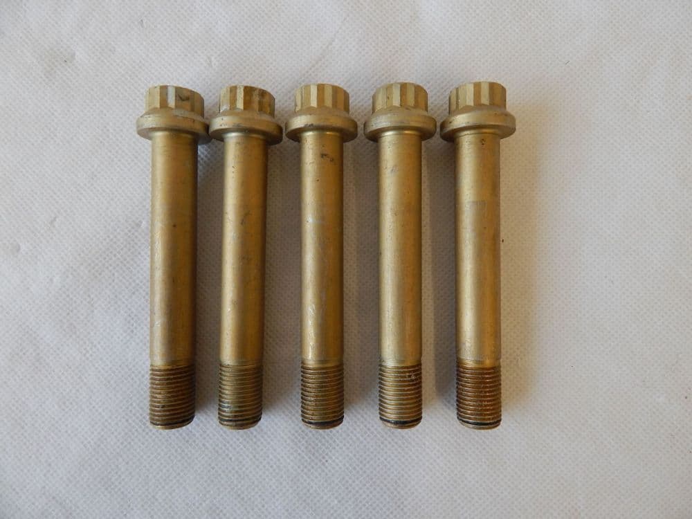 5 x 9/16" UNF Double Hex Head Bolt A228-P45 N32