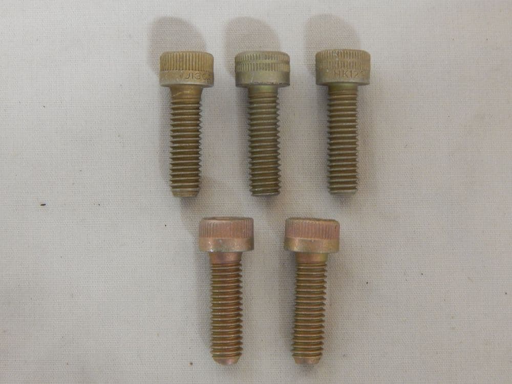 5 x Cap Head Aircraft Screws Socket Head M6 Thread 20mm Length GR2B-8