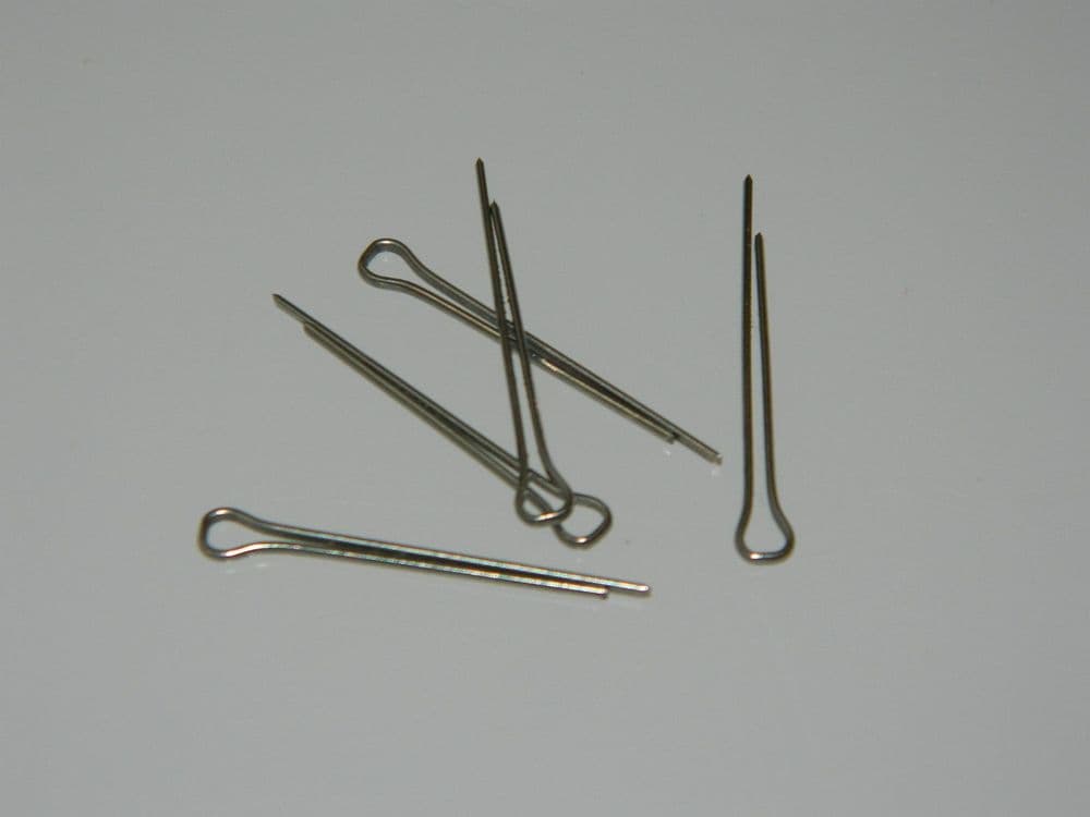 5 x Cotter Split Pin Stainless Steel Diam 1/16" Length 13/16" MS24665-88 H8