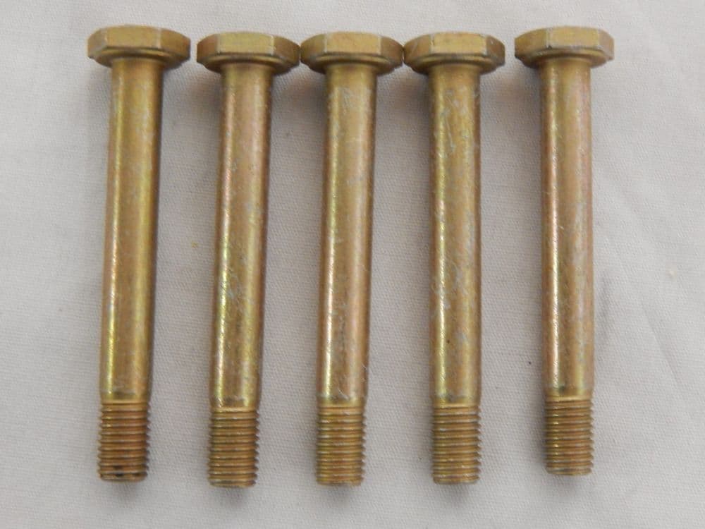 5 x Dished Hex Head Aircraft Bolts 1/4" UNF Grip 1 9/16" NAS1304-25 GR3A-13