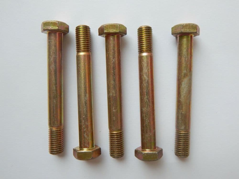 5 x Hex Aircraft Bolts High Tensile Steel 3/8" BSF 2 3" Grip A25-23J B15