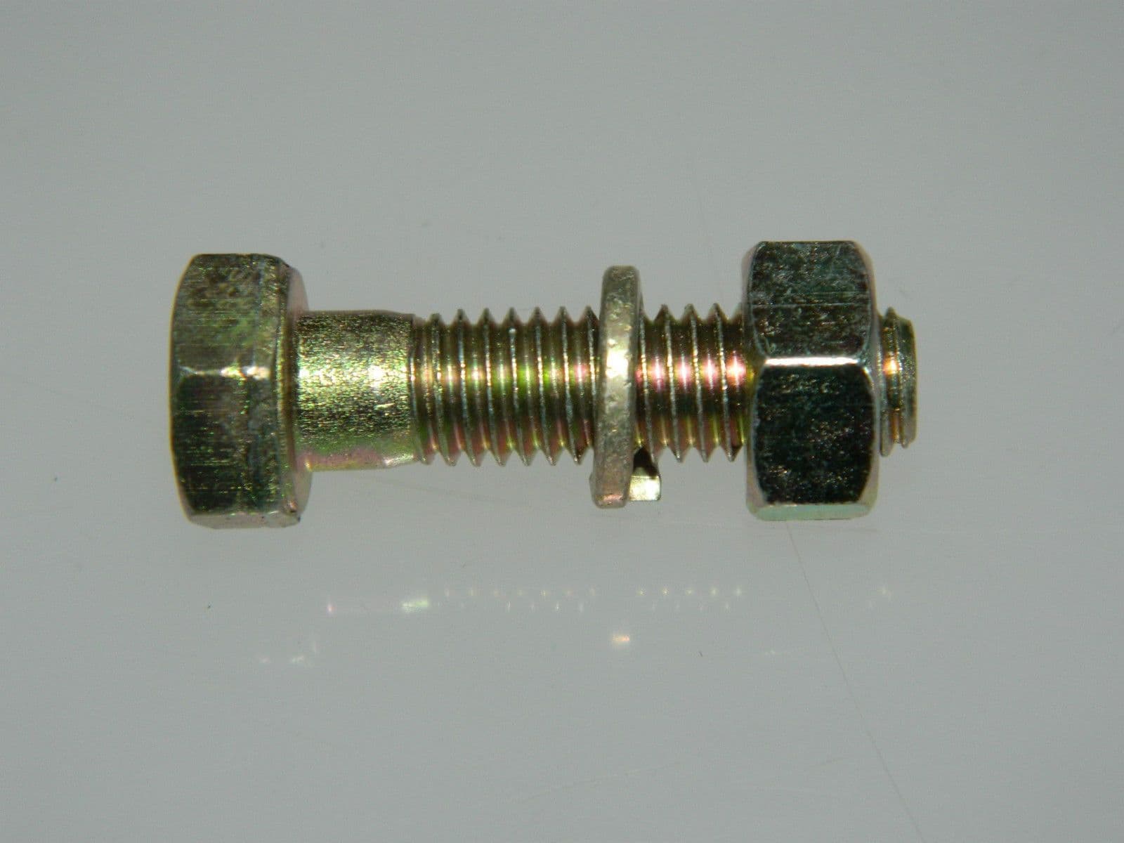 5 x M8 Bolts Nut and Spring Washer Pack Metric Fastener Length 30mm J7