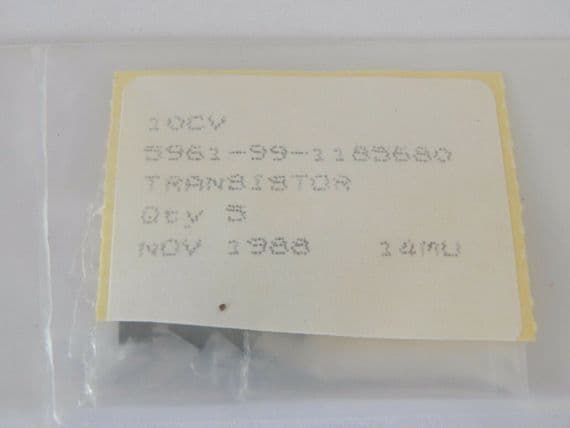 5 Zetex Bipolar Junction Transistors ZTX107B NPN 0 1A 60V TO92 3R1D EC41