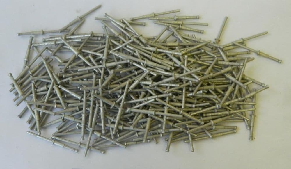 50 x 1/8" Diameter Aluminium Dome Head Blind Rivets Part No AGS 2065-411 i6