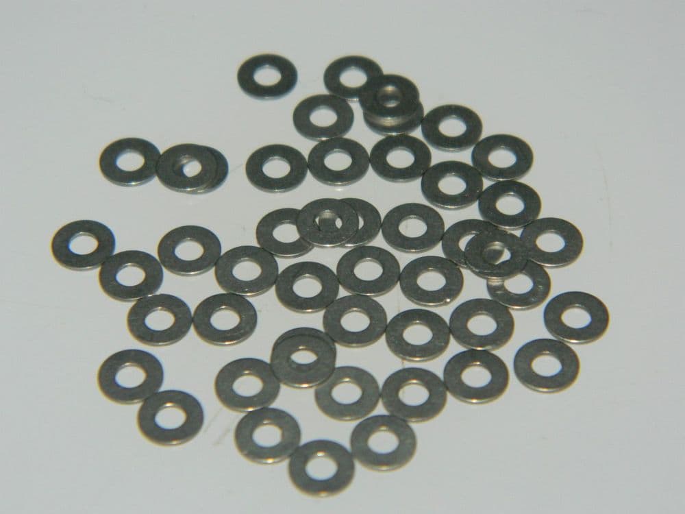 50 x 10BA Flat Washers Corrosion Resistant Steel Part SP24-Y P6
