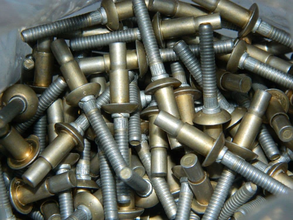 50 x CherryLock Rivet Diam 3/16" Grip 0 126-0 187" Part NAS1398-D6-A3 W14