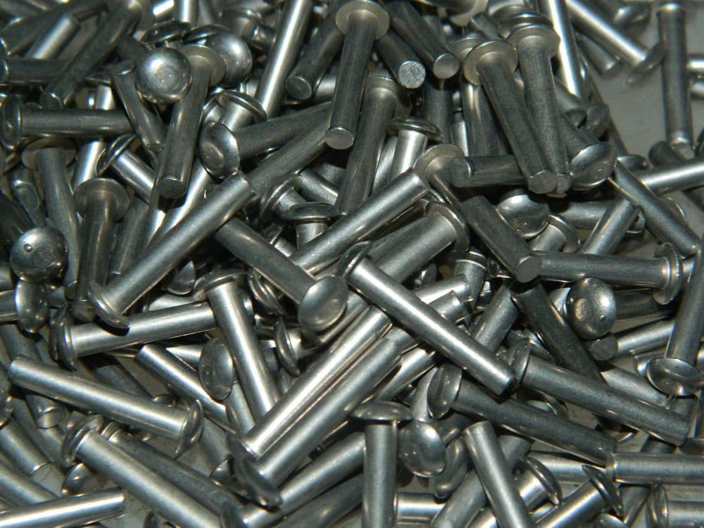 50 x Monel Snap Head Rivets Length 3/4" Diameter 1/8" Part No SP81-412 K1