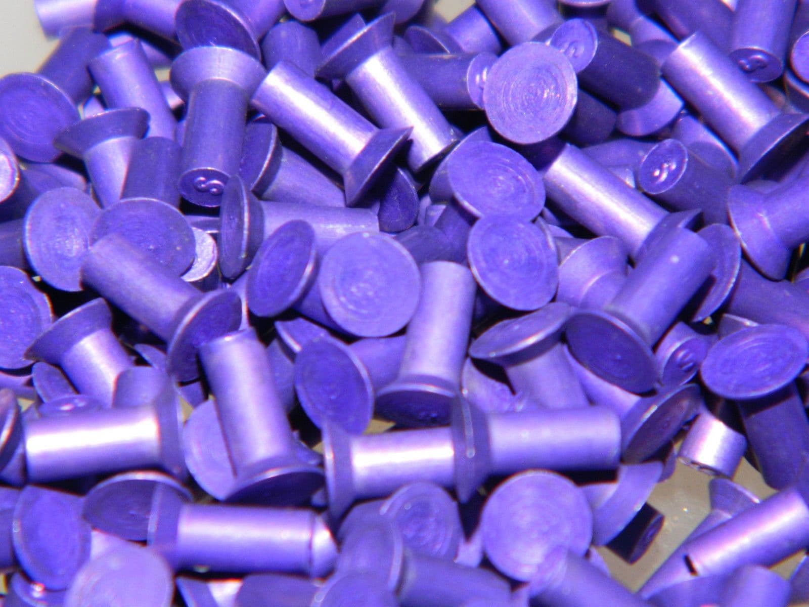 50 x Rivet 1/8" Diameter Countersunk Aluminium 5/16" Long Part AS2229 ...