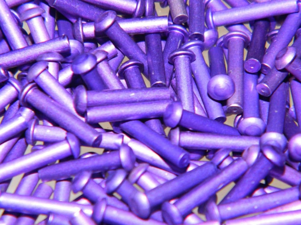 50 x Rivets Snap Head Rivets Violet Dia 3/32" Length 1/2" Part SP80-308 K4