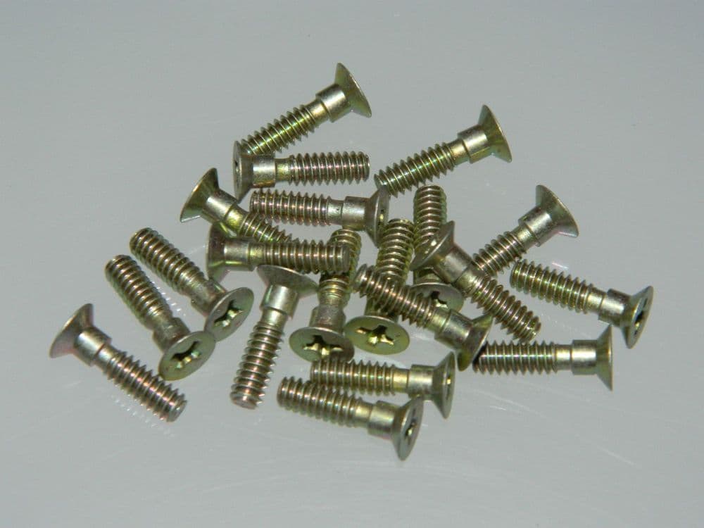 6-32 UNC Bolts CSK Shouldered Cross Head Steel Length 9/16" Part ...