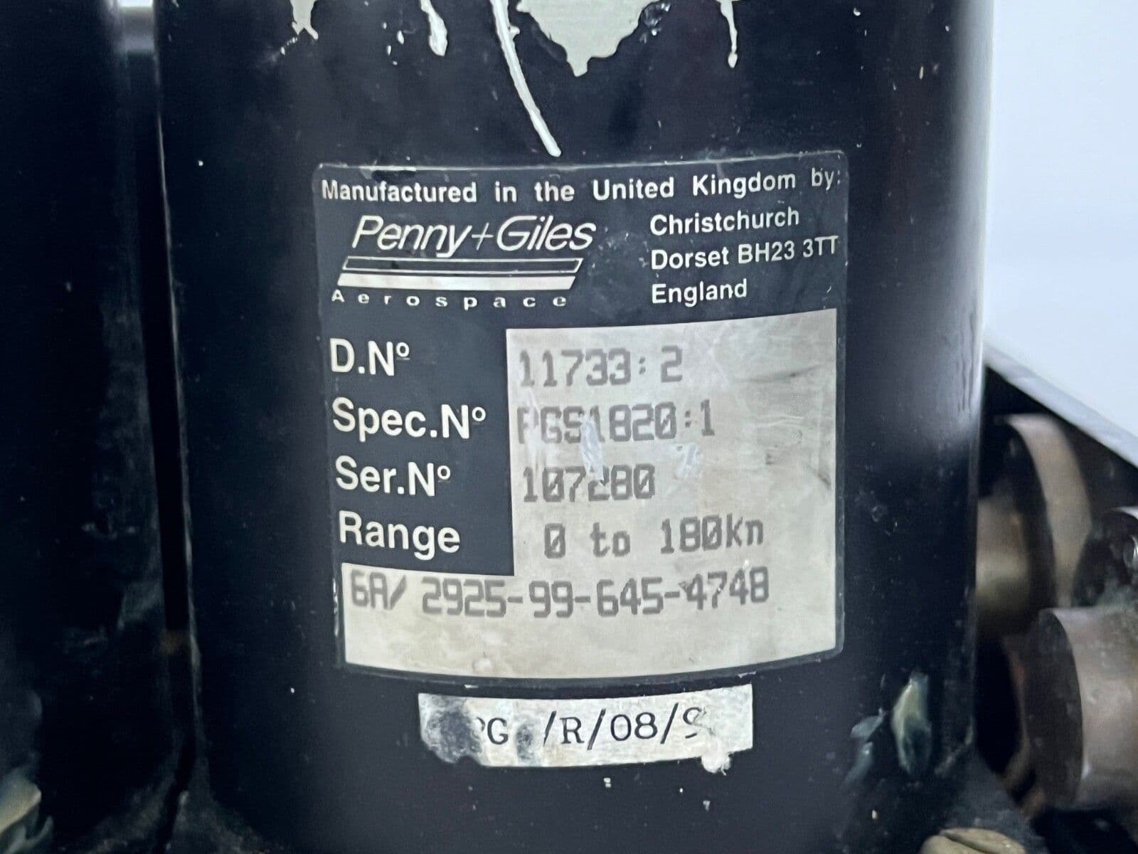 Aircraft Air Data Unit Part No D11731TH D6D