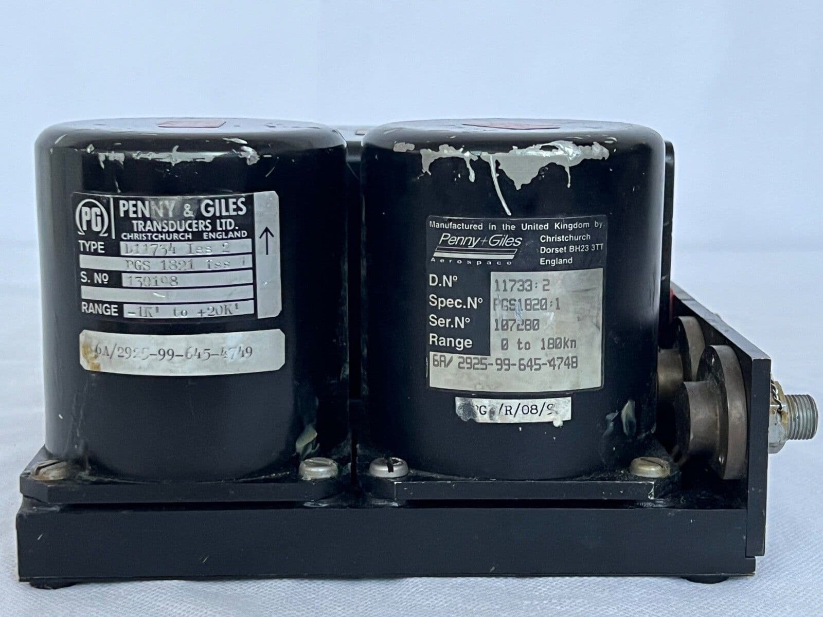Aircraft Air Data Unit Part No D11731TH D6D