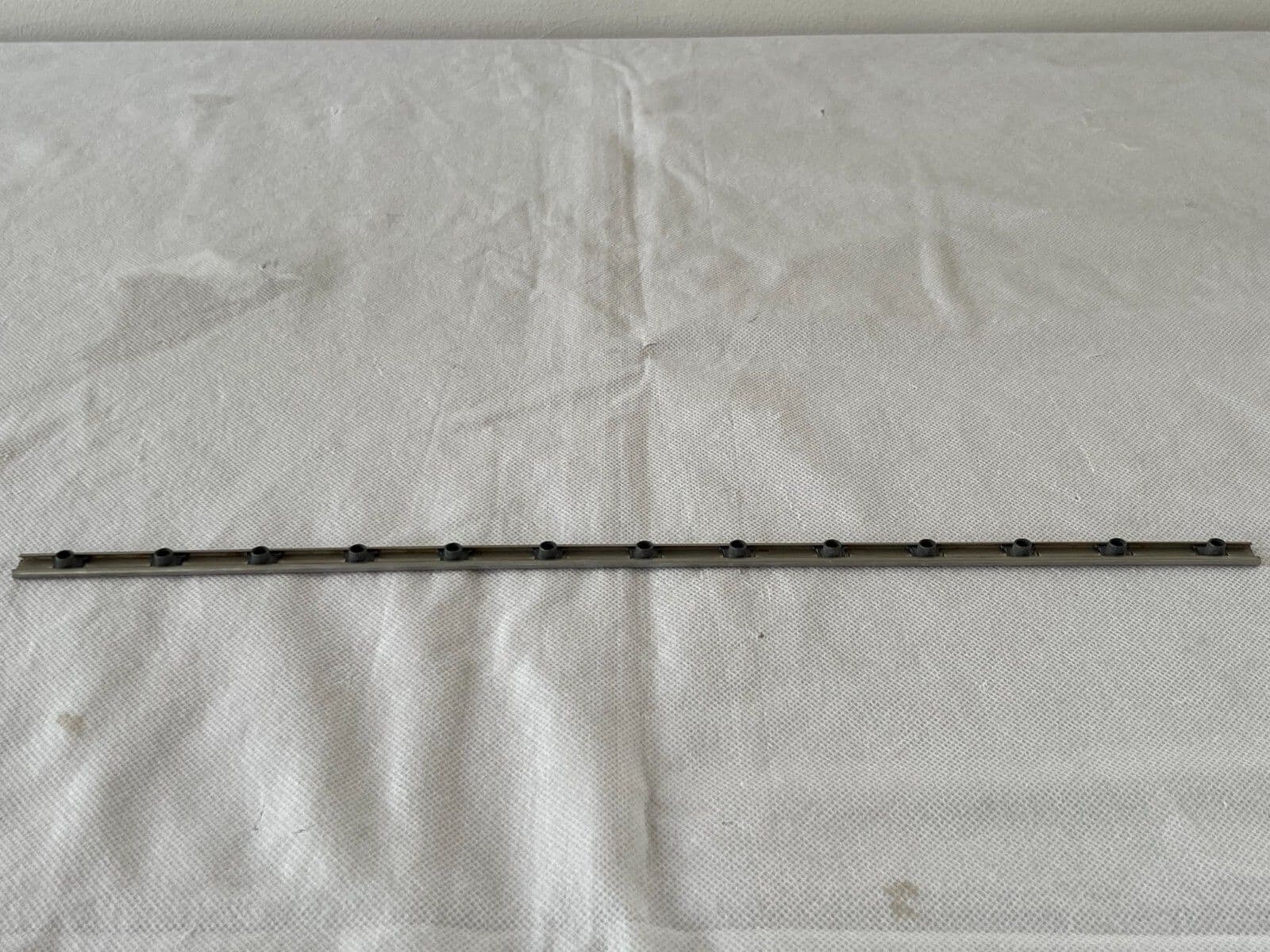 Aircraft Aluminium M5 Anchor Nut Strip Mounting Rail With 13 Nuts PL1