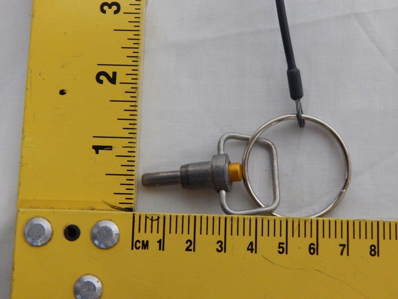Aircraft AVK Pip Pin and Lanyard 5mm Diameter 8mm Grip 56514-05-08 GR1B