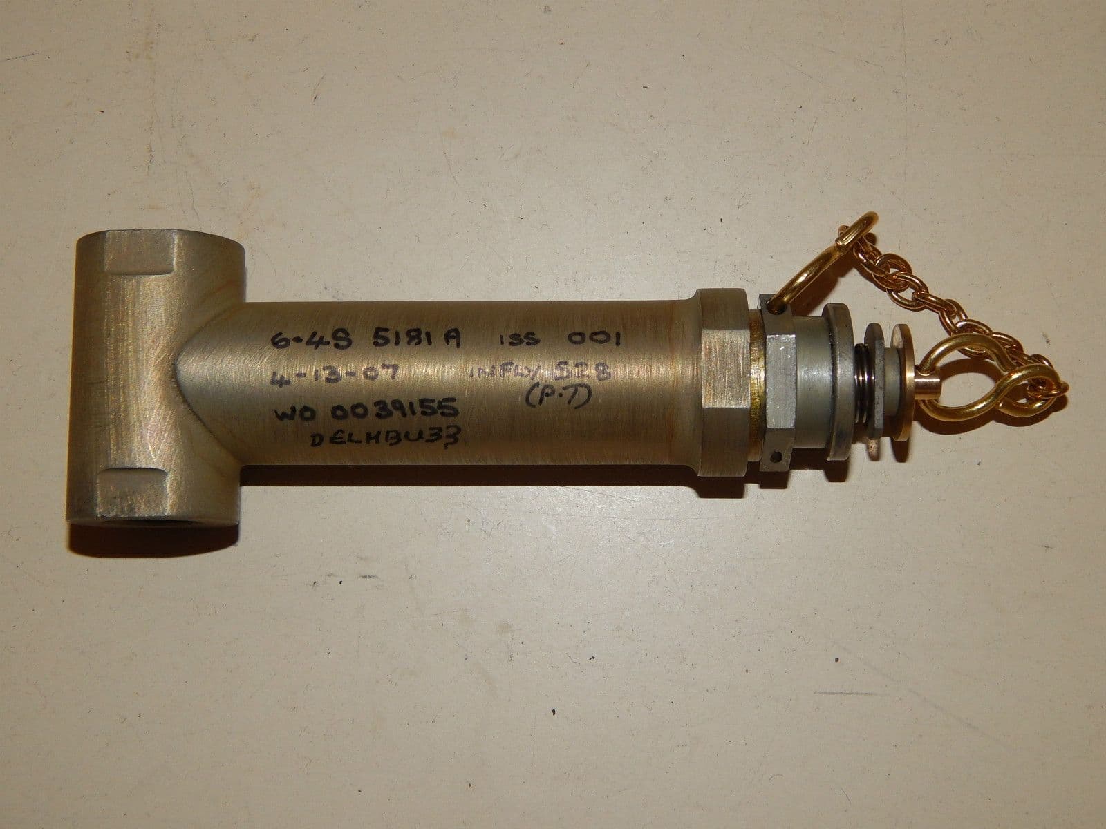 Aircraft Drain Trap Assembly Pipework 7/8" BSP R58