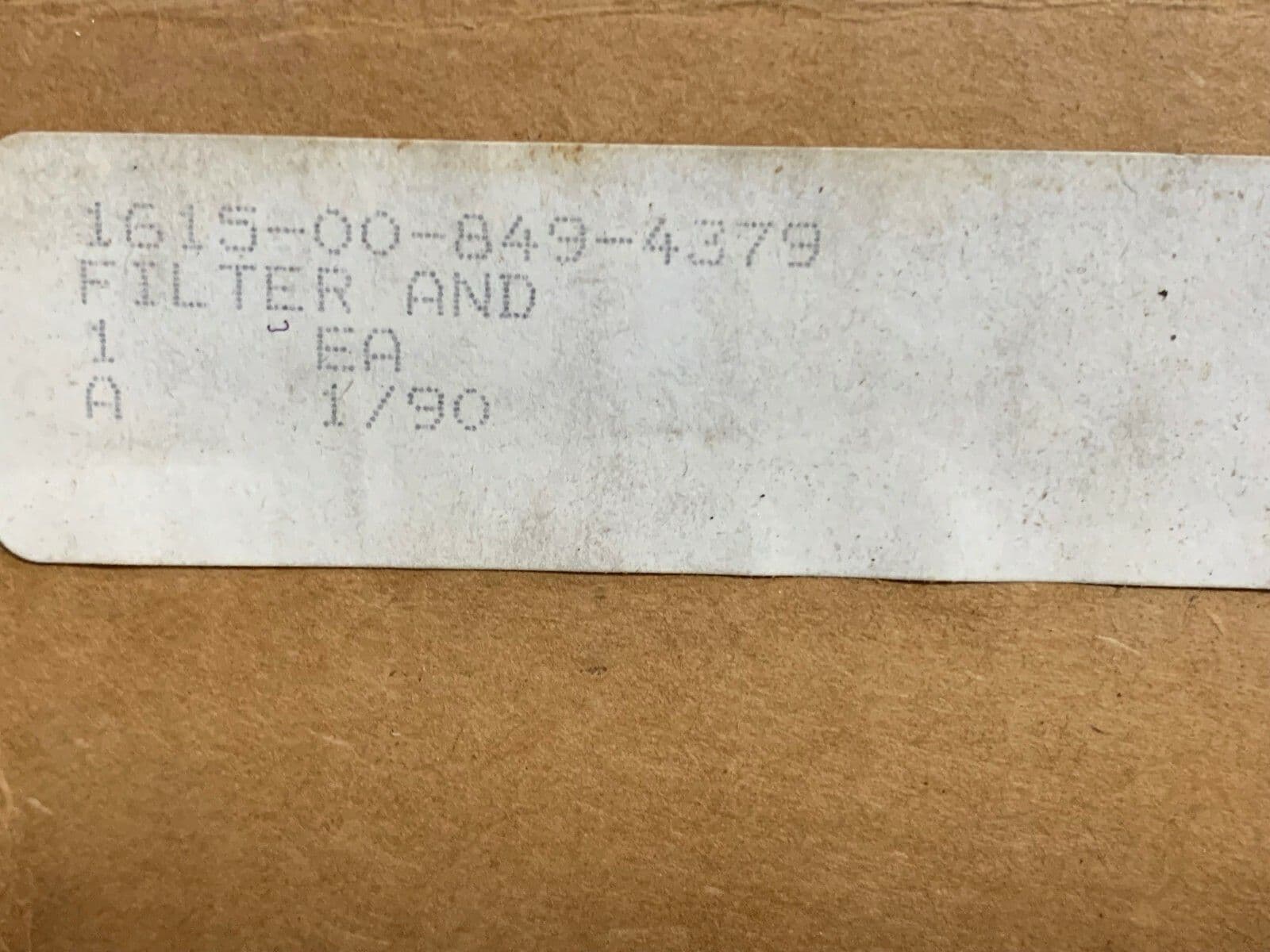 Aircraft Filter and Relief Valve Assembly GR383E