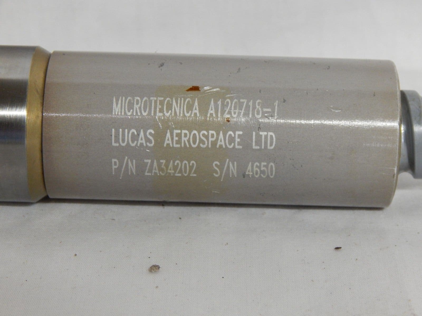 Aircraft Flap Screw Assembly Ball Screw Length 60cm Microtecnica GR1C
