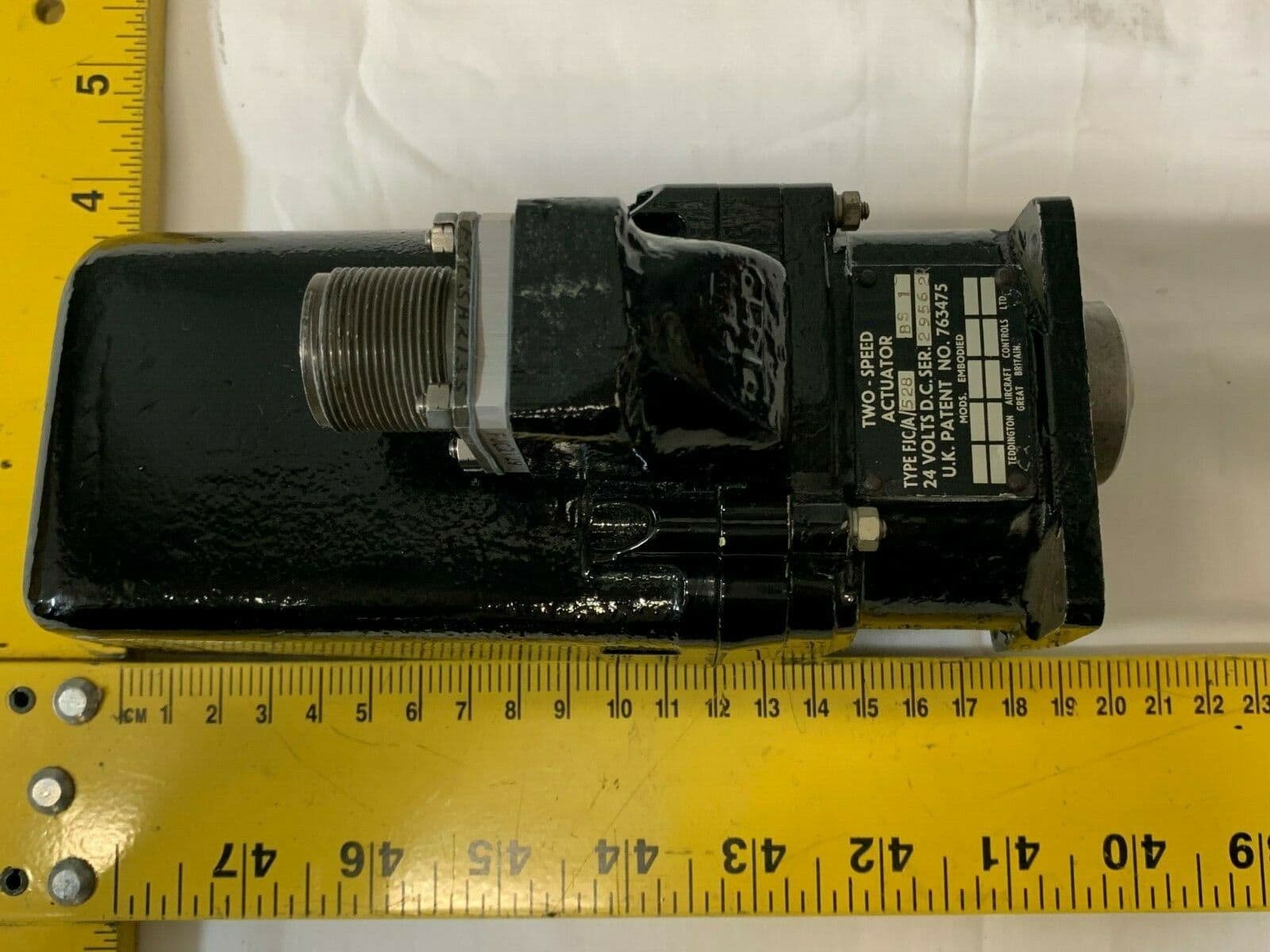 Aircraft HDU Two Speed Actuator Type 528 GR402C