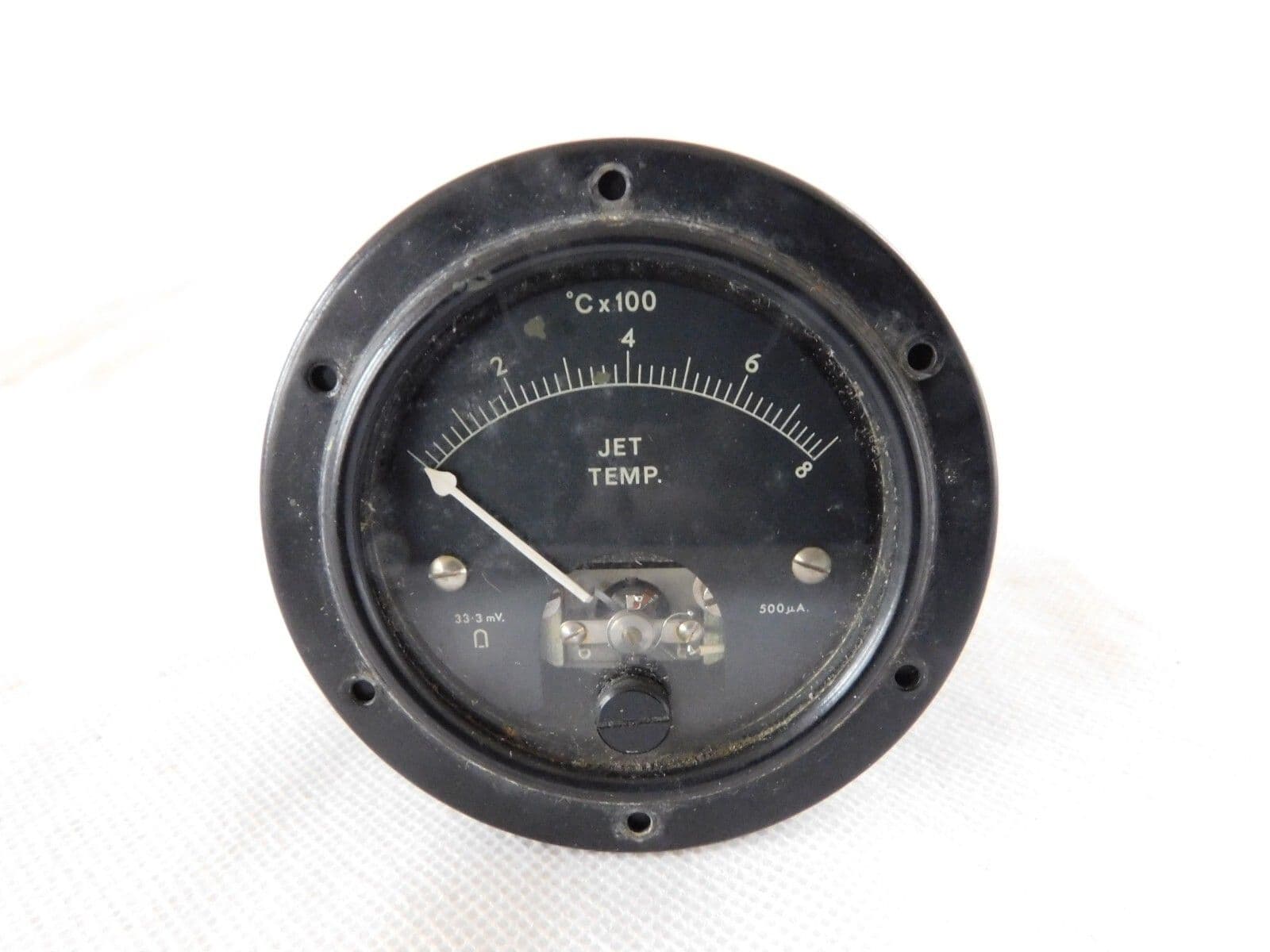 Aircraft Jet Engine Temperature Gauge 0-800 C Part No 75736 D5B