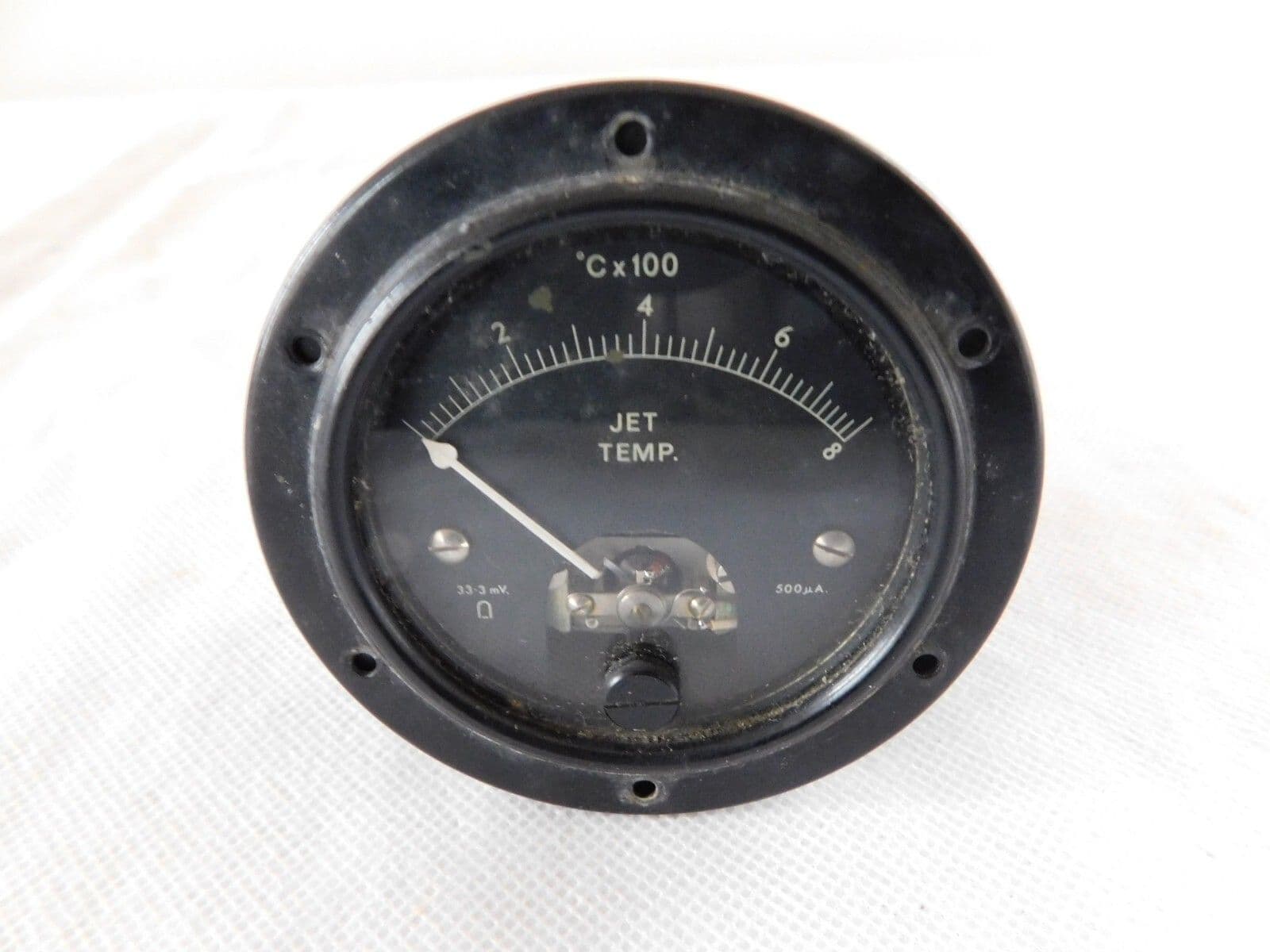 Aircraft Jet Engine Temperature Gauge 0-800 C Part No 75736 D5B